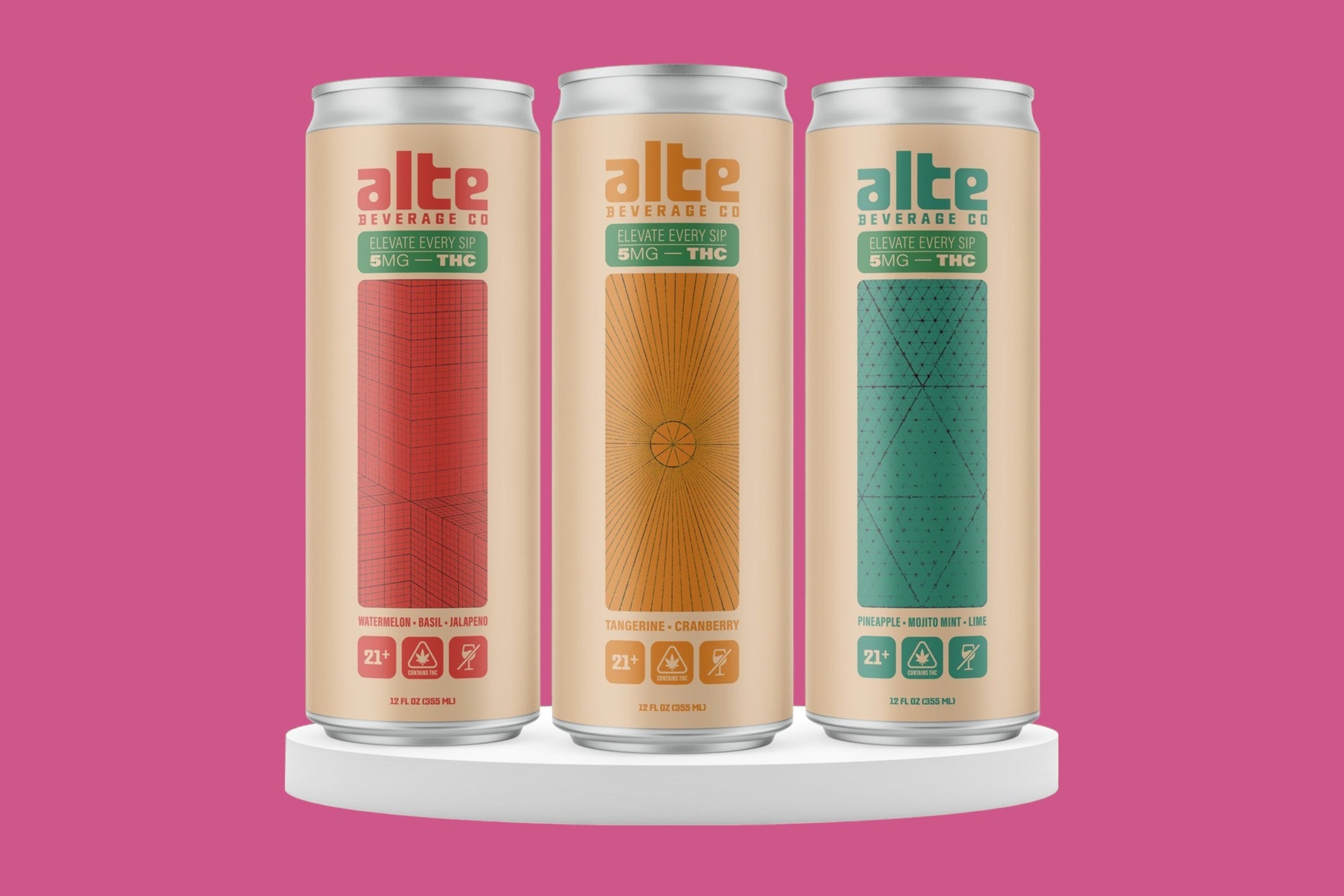 THC Drinks | Zero Alcohol | All-Natural | No Hangover | Alte Beverage